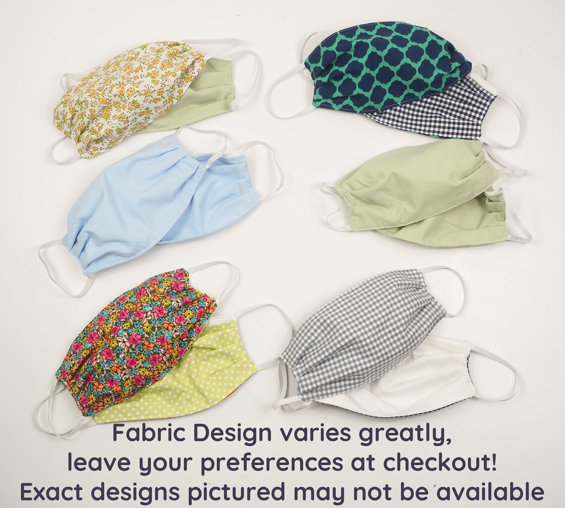 Civilian Face Masks Set of 2 With Filter Pocket Fabric - Etsy