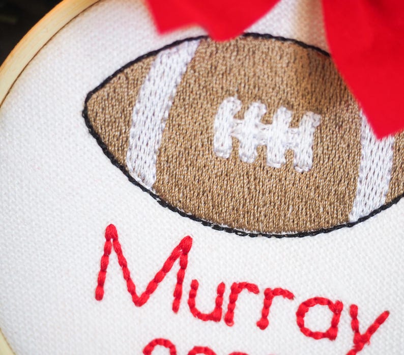 Fotoball Ornament - Flag Football Players Gift for Kids - Personalized ...