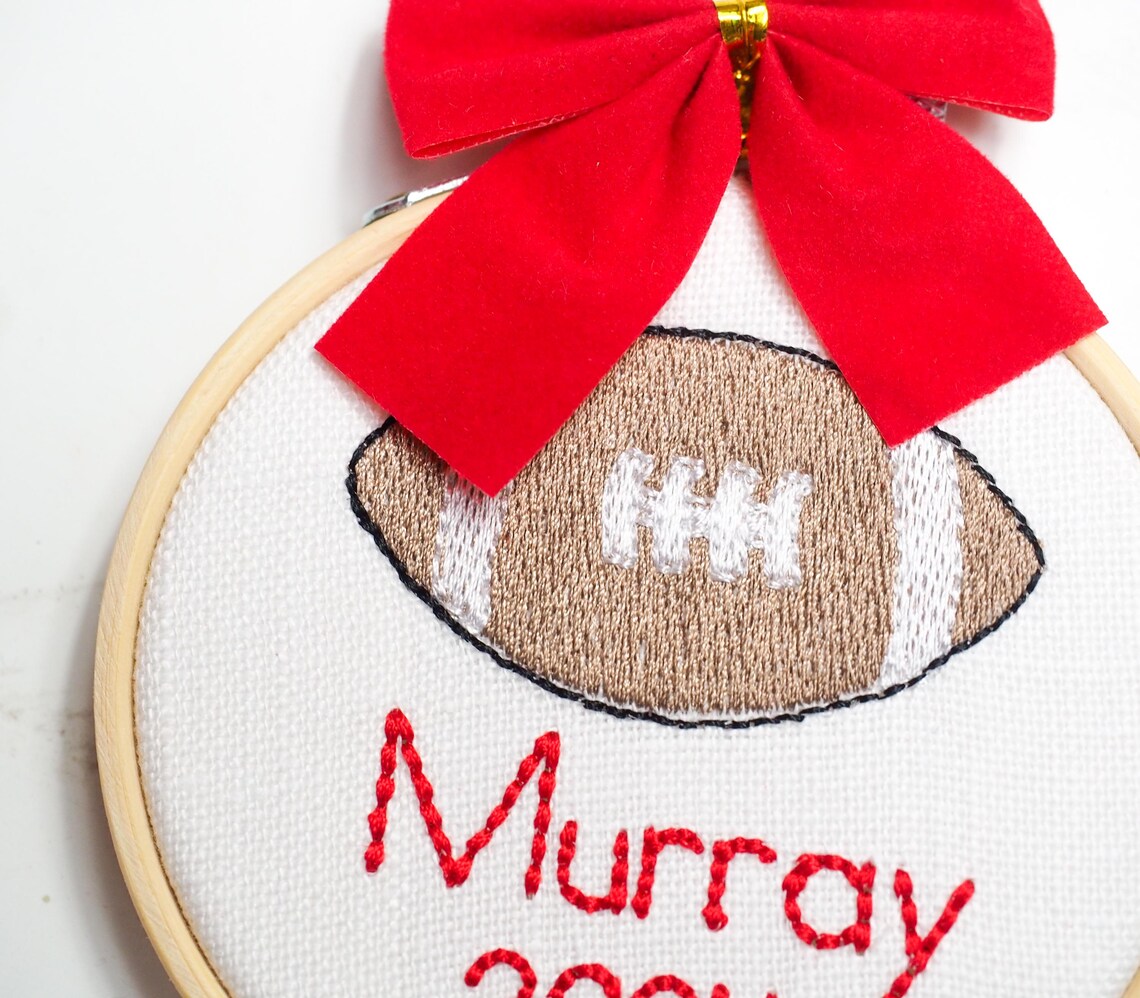 Fotoball Ornament - Flag Football Players Gift for Kids - Personalized ...