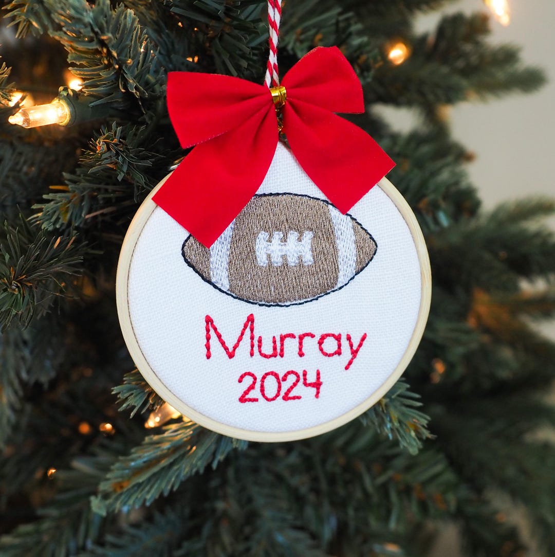 Fotoball Ornament - Flag Football Players Gift for Kids - Personalized ...