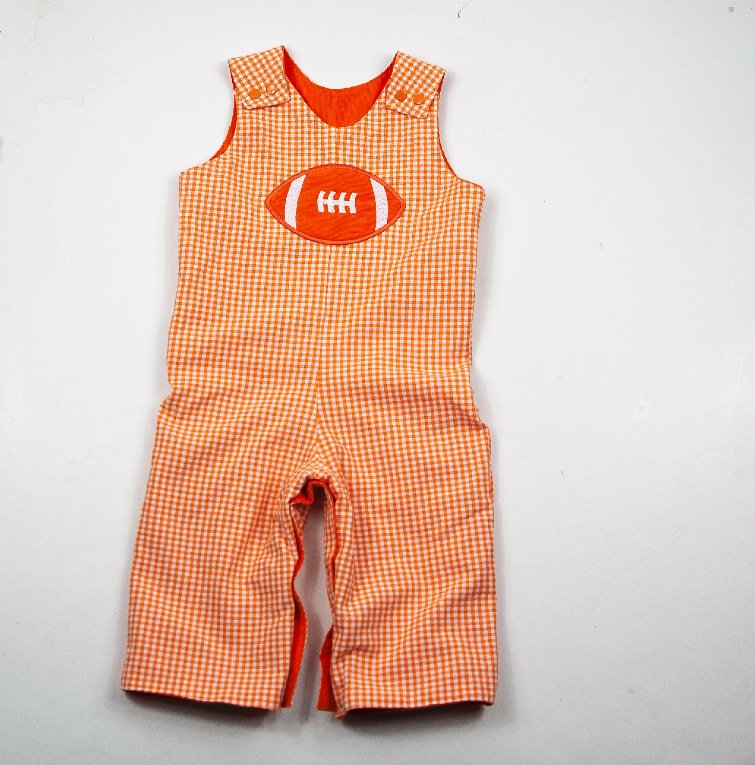 Personalized Tiger Football Boys Overalls - Make Yours Reversible With ...