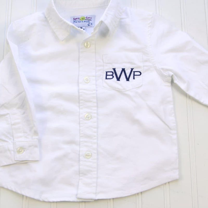 Monogram Baby Dress - Etsy