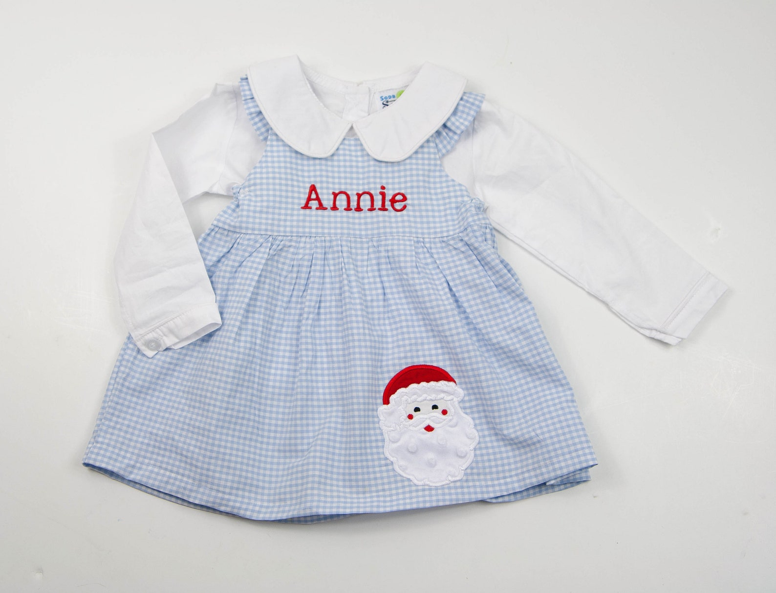 Baby Girl Santa Claus Dress Little Girl Christmas Outfit | Etsy