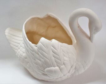 Ceramic swan | Etsy