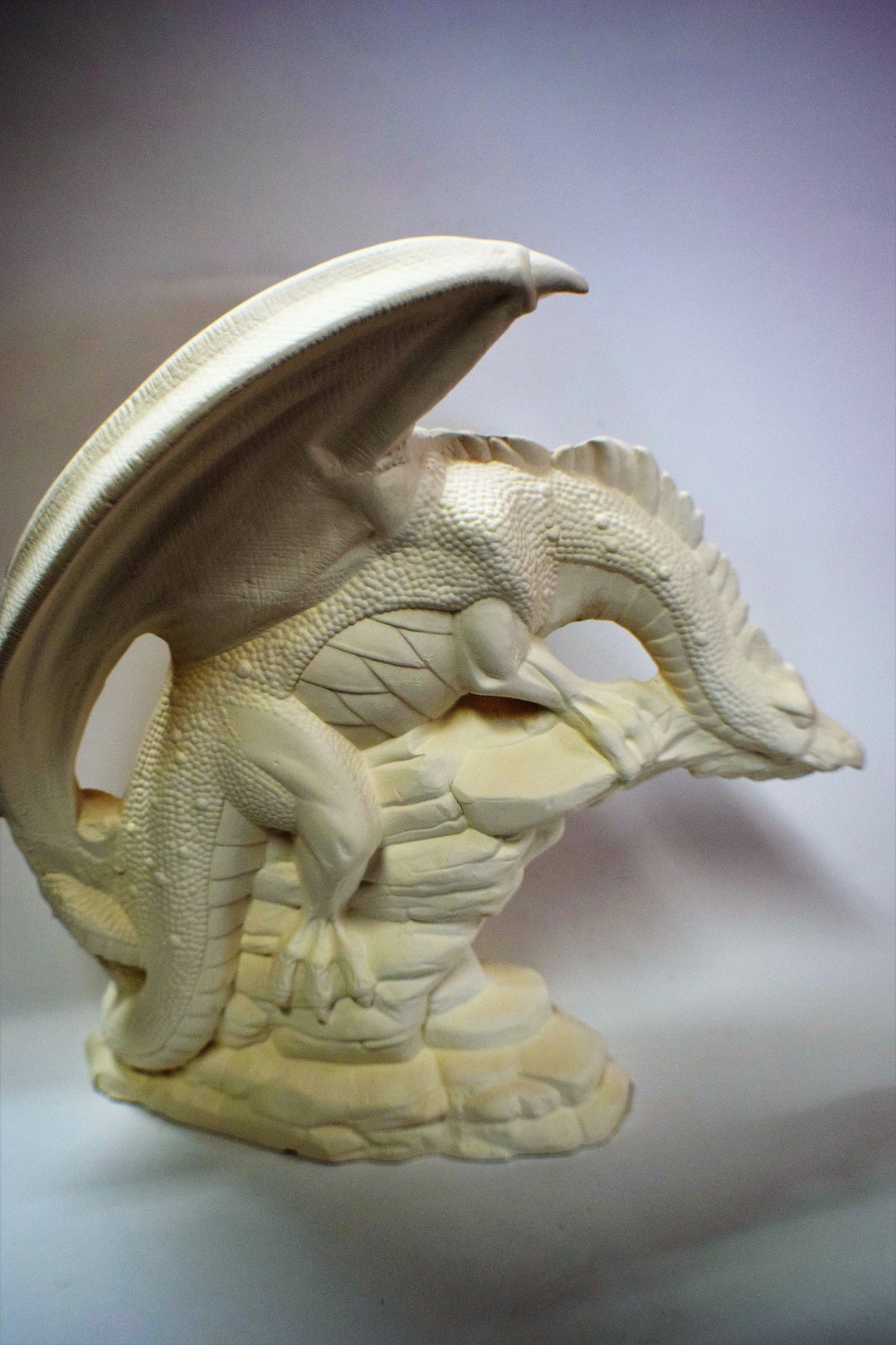 Ceramic Bisque Dragon.dragon.handmade Ceramic Dragon.ready to Paint ...