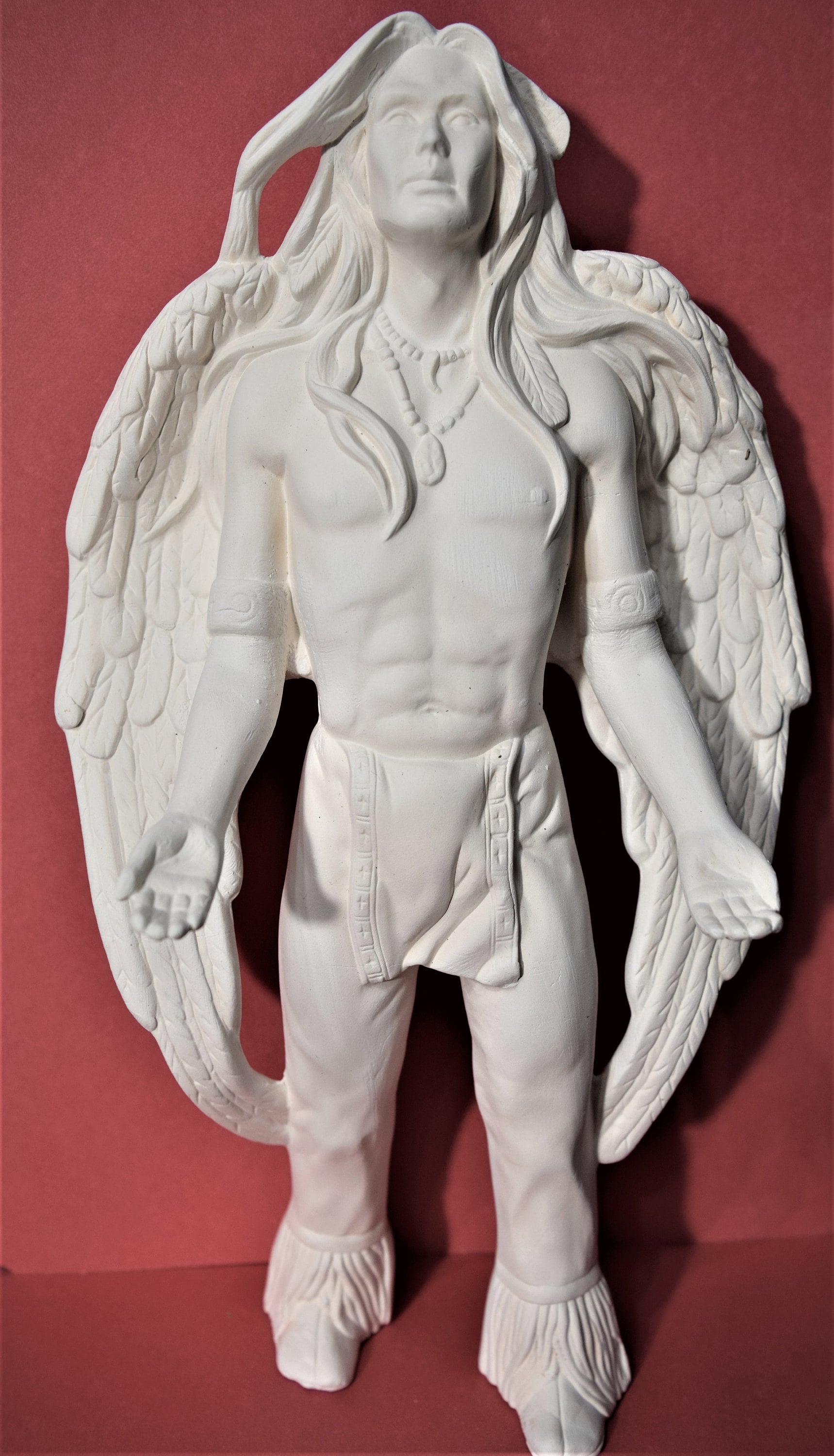 Ready to Paint Ceramic Indian Angel. U-Painted Ceramic Indian | Etsy