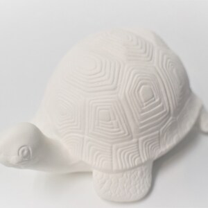 Turtle Bisque .ceramic Bisque Turtle .ready to Paint Turtle Figurine ...