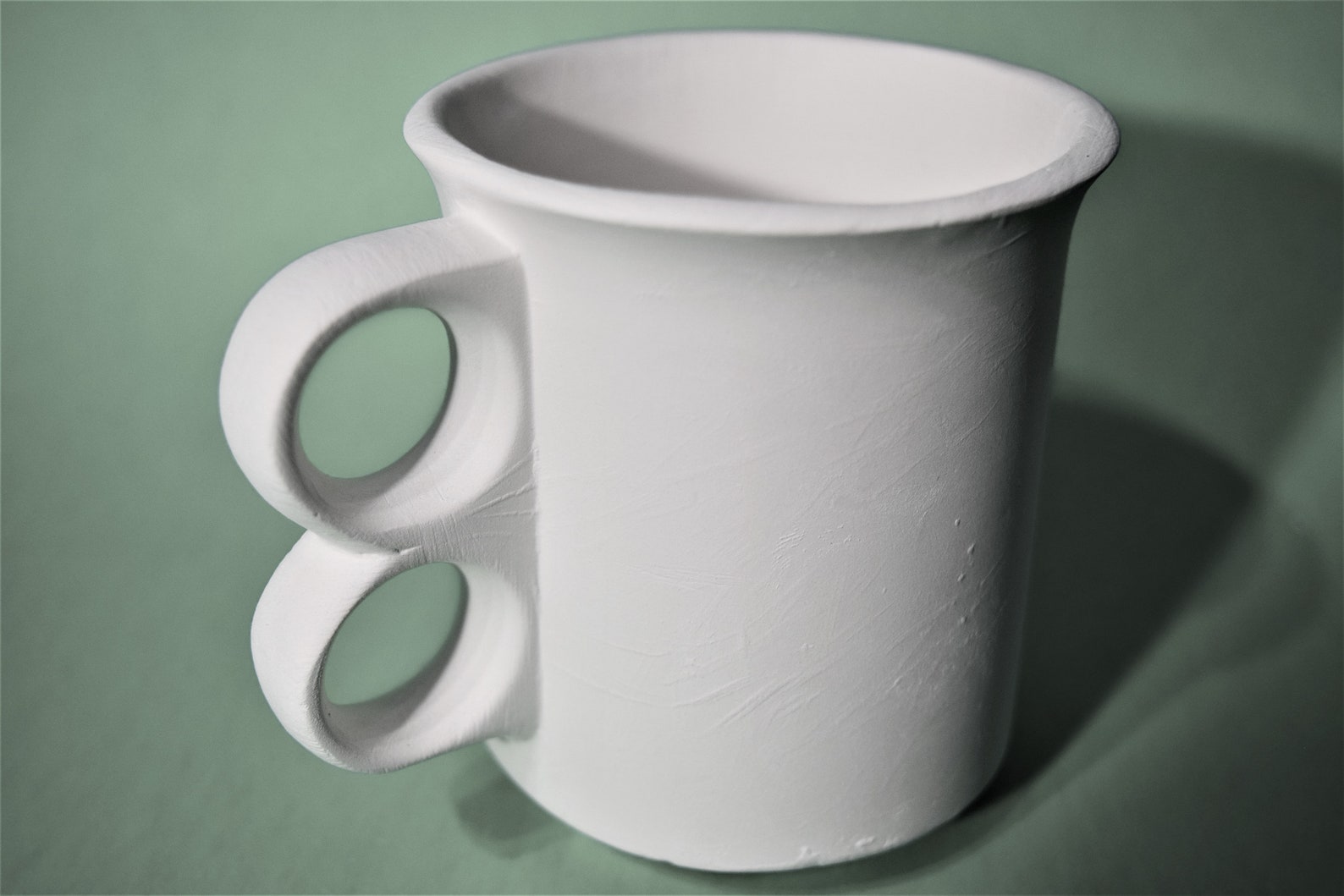 Plain Ceramic Mug Ready to Paint.unpainted Ceramic Mug.unfinished ...