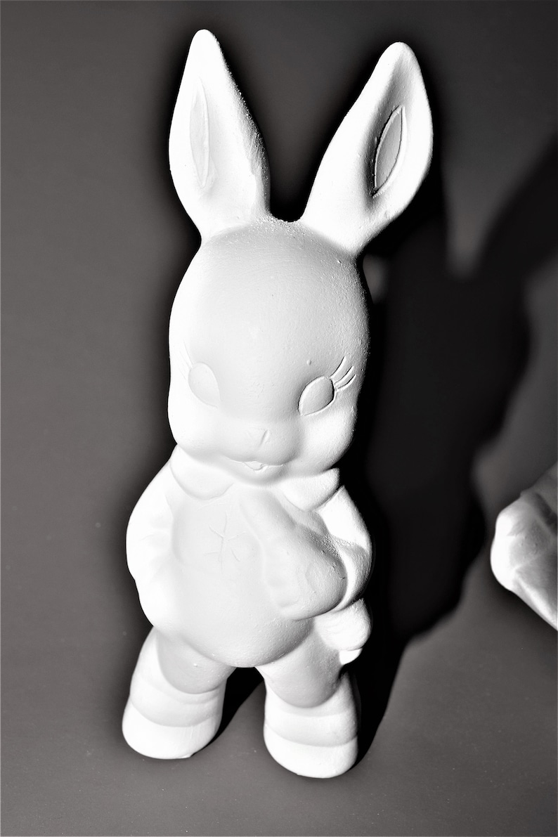 Rabbit. Ready to Paint Mom and Son Rabbit. Painting Your Own - Etsy