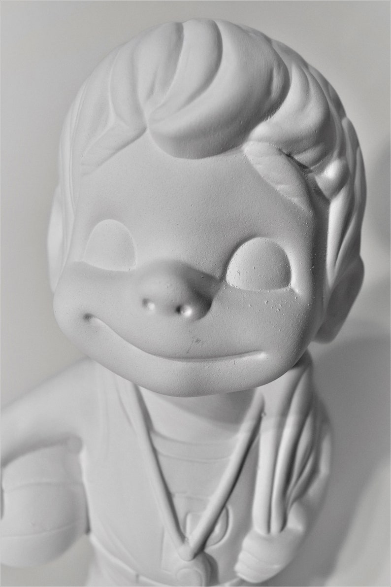 Ceramic Smiley Figurine. U-painted Ceramic Atlantic Basketball - Etsy