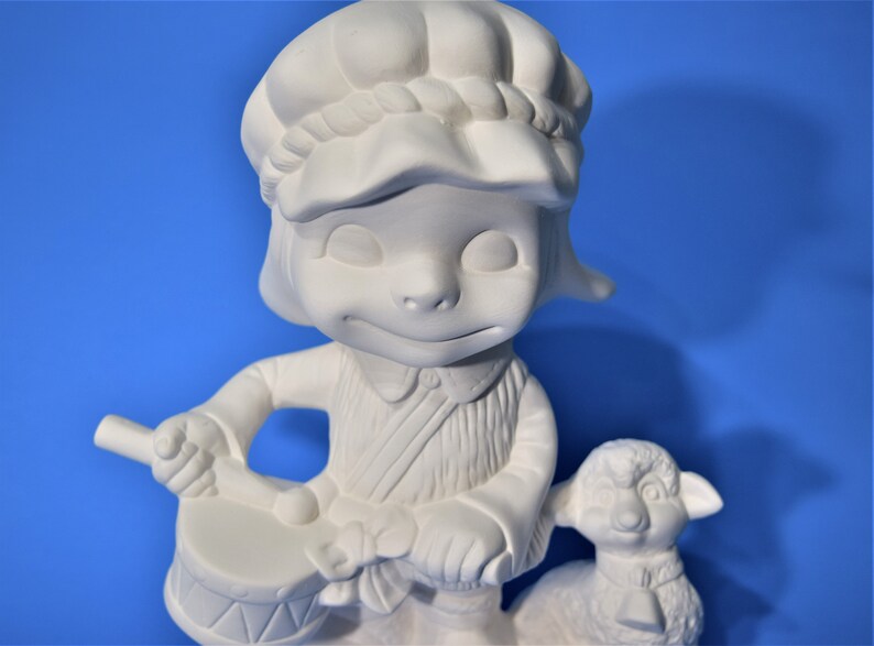 Shepherd Figurine Ready to Paint. Atlantic Shepherd Mold U-painted ...