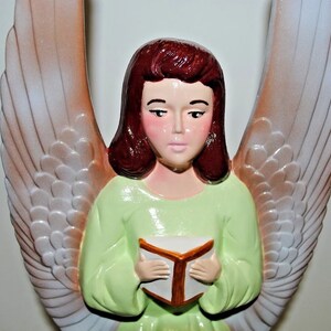 Hand Painted Ceramic Angel.handmade Ceramics.handmade - Etsy