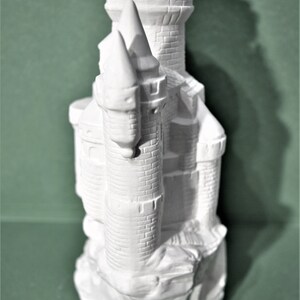 Castle. Ready to Paint Ceramic Bisque Castle. U-painted Ceramic Castle ...