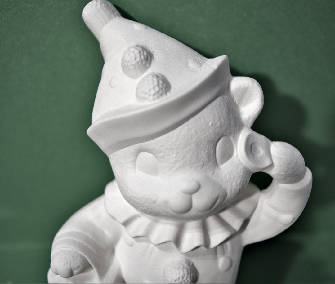 Teddy Bear. Ready to Paint Ceramic Bisque Teddy Bear "trick or Treat ...