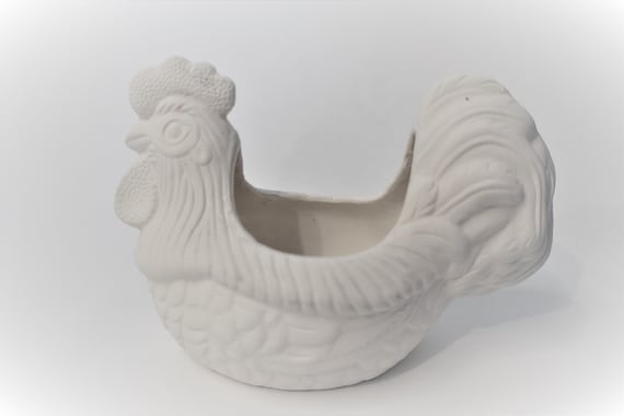 Chicken Scrubby Holder Ready to Paint.sponge Holder Ready to | Etsy