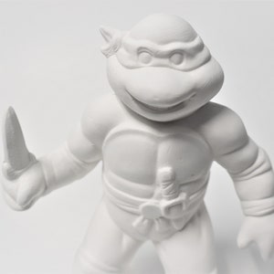 Mutant Ninja Turtle Bisque.ninja Turtle Paint-your-own. DIY Ceramic ...