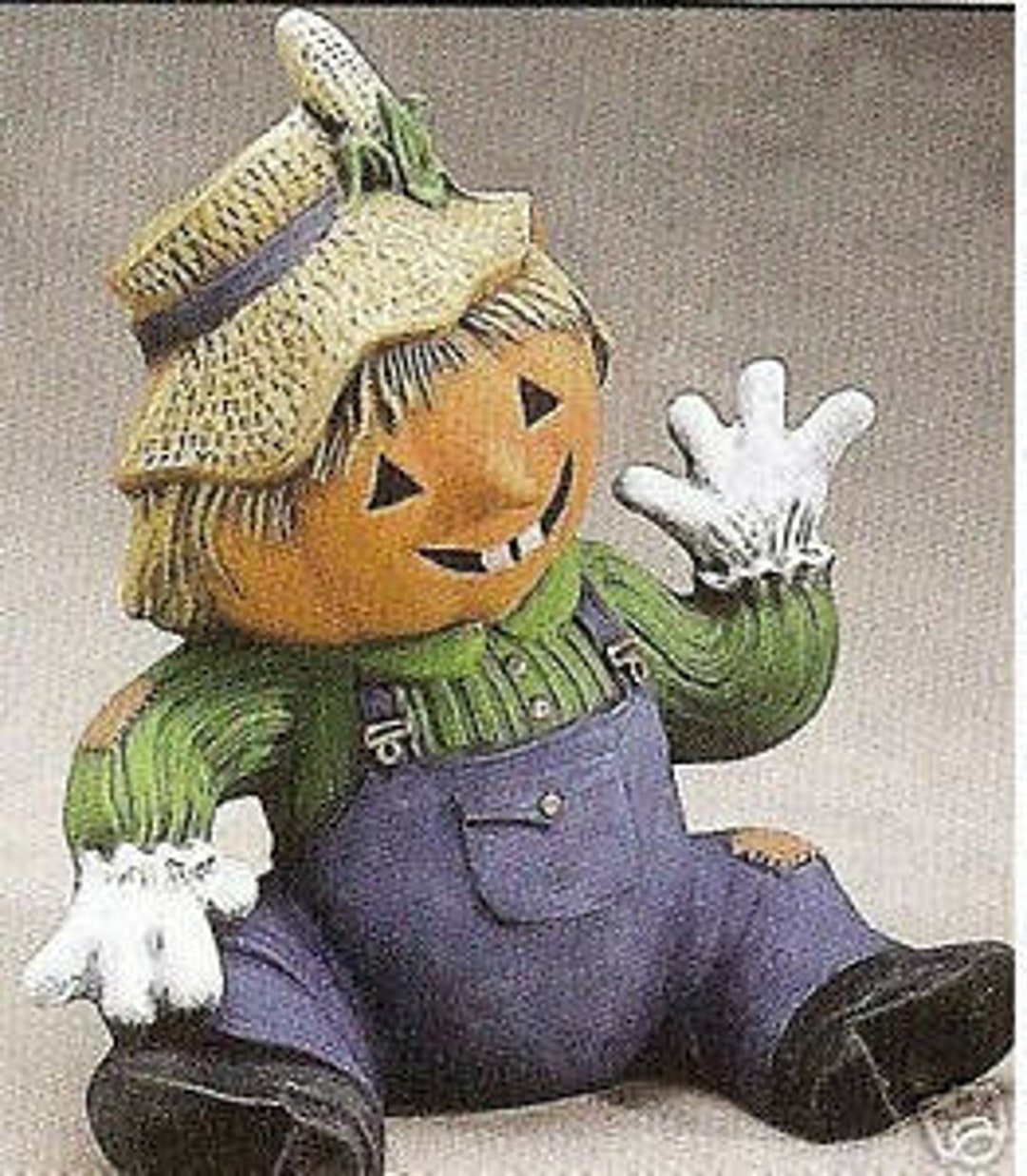Ready to Paint Scarecrow Ceramic Bisque. Unpainted Ceramic Bisque ...