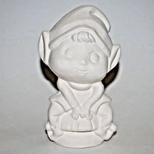 Elf Ready to Paint Ceramic Bisque .u-painted Ceramic Bisque Elf.olga's ...