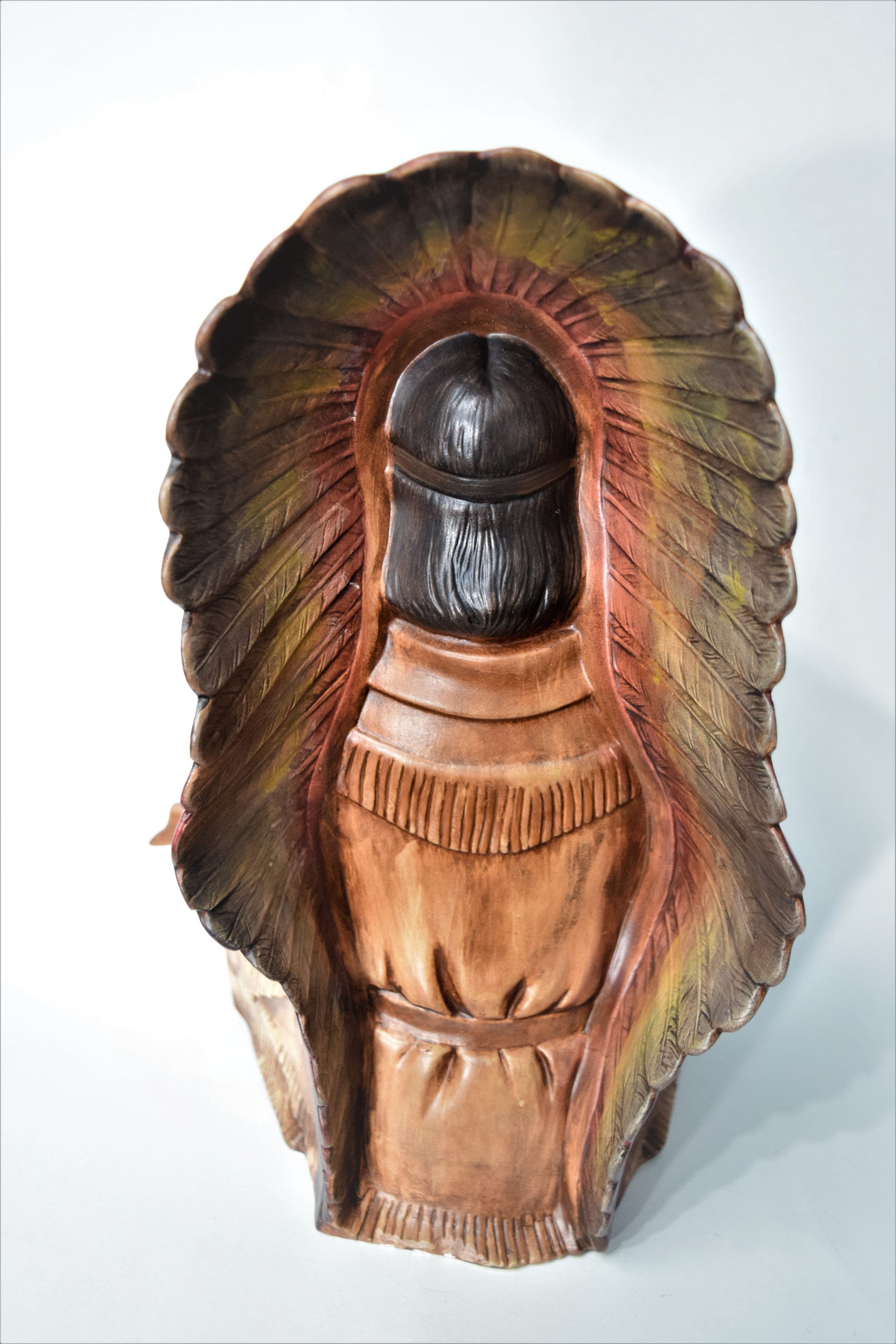 Ceramic Indian Chief.handmade Indian Chief.indian Chief Ceramic ...
