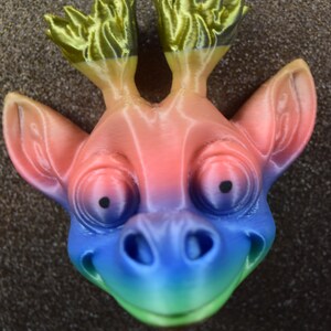 3D Printed Magnet.3d Printed Fridge Animal Magnets.3d Printed Alien ...