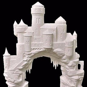 Ready to Paint Ceramic Bisque Doc Holiday Castle. Mystic Unpainted ...