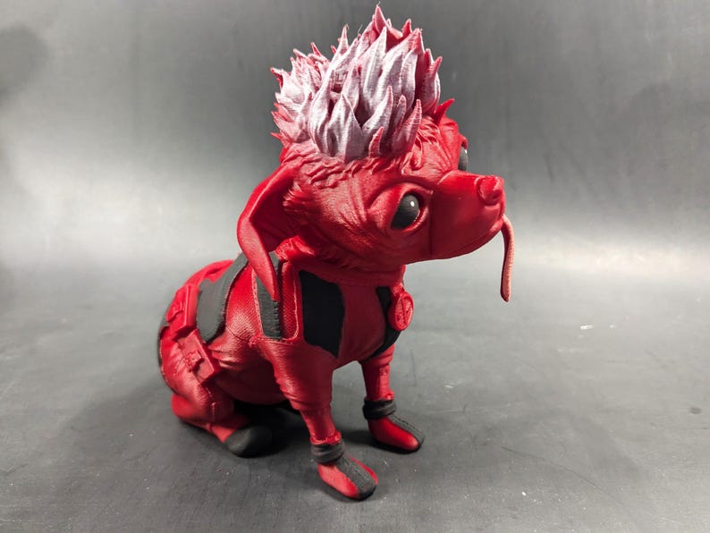 3dprintedpainted Marvel Legends Deadpool Dogpool Action Figure ...