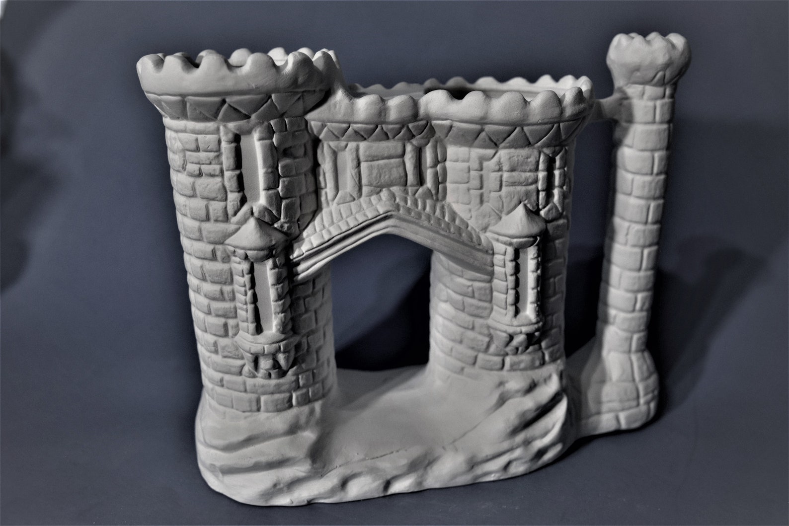 Aquarium Castle Ready to Paint. Unpainted Ceramic Bisque Fish | Etsy