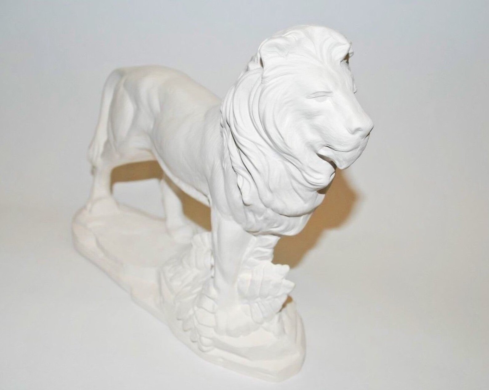 Ready-to-paint Lion.ceramic Lion.handmade Ceramic Bisque Lion.paint ...