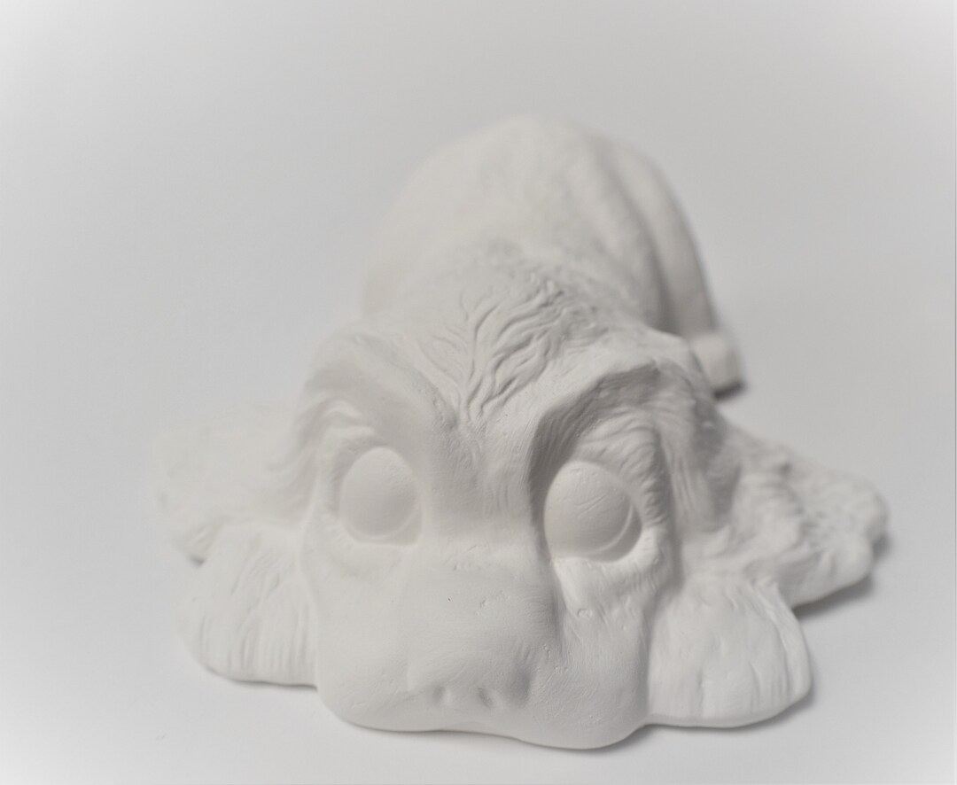 Dog.dog U-painted.ready to Paint Ceramic Bisque Dog.unfinished Ceramic ...