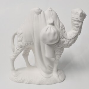 Camel Ready to Paint.scioto Ceramic Camel U-painted.nativity Camel ...