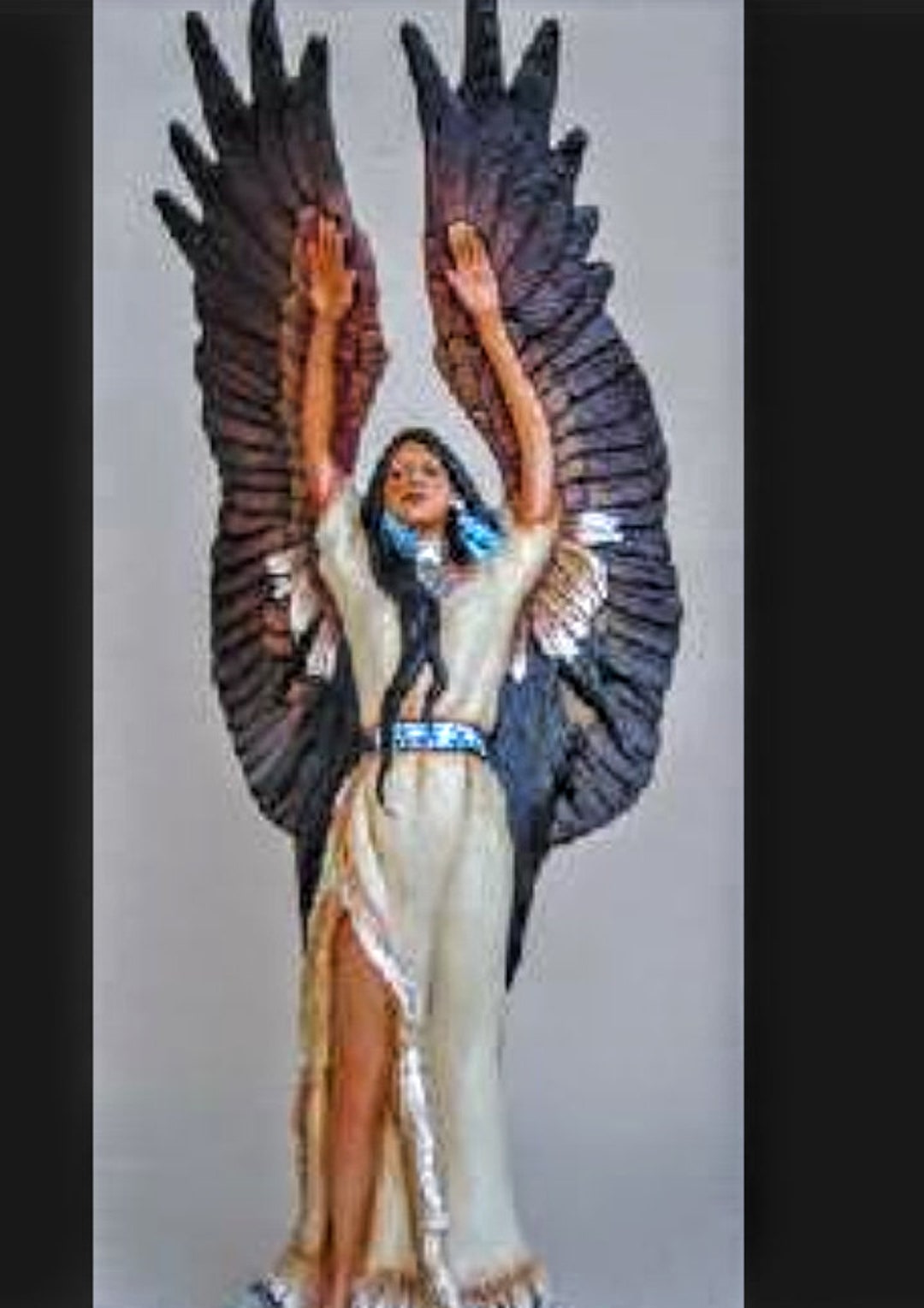 Ceramic Bisque Native American Statue. Ready to Paint Ceramic Bisque ...