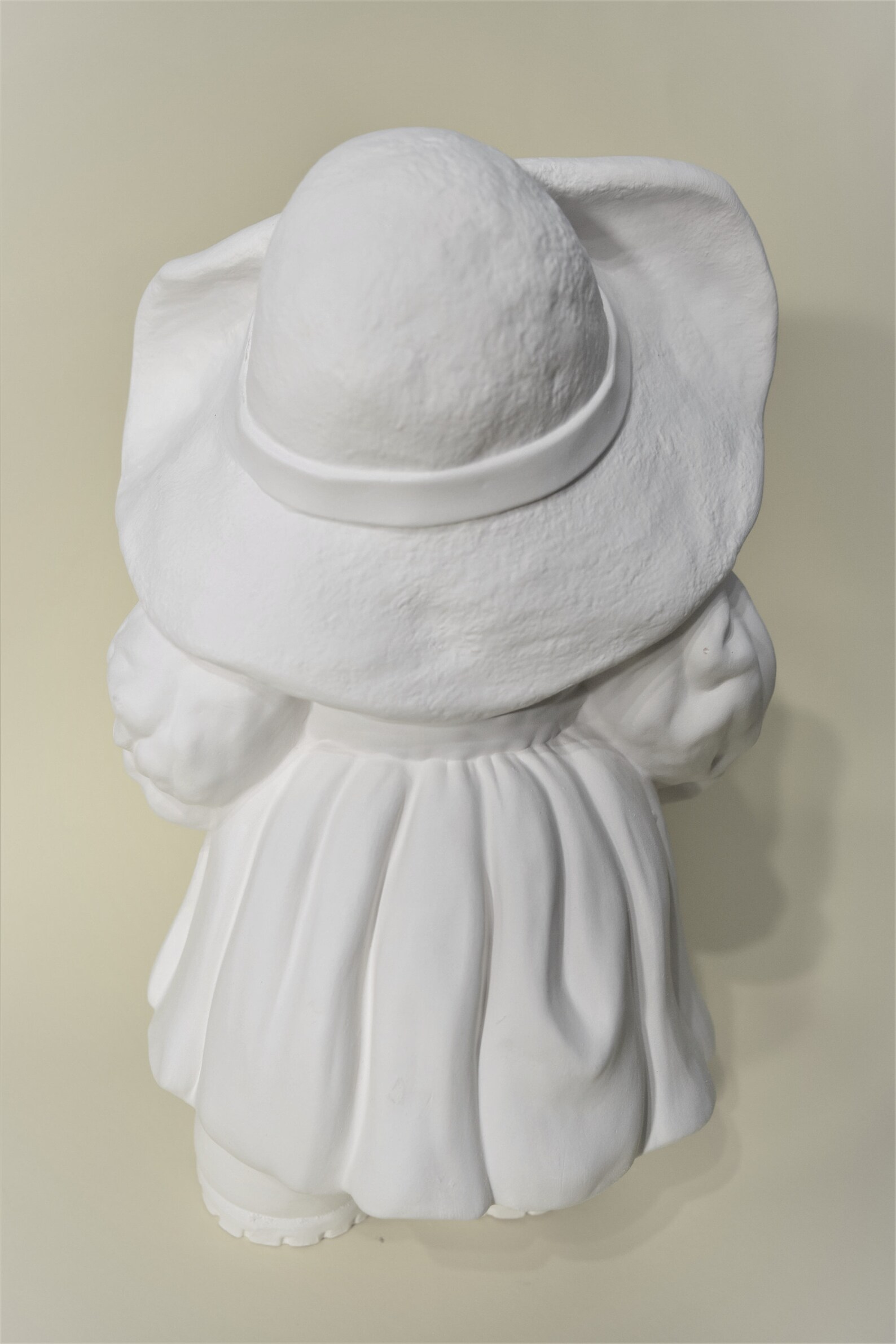 Ready to Paint Button Buddy Doll. Unpainted Ceramic Bisque - Etsy