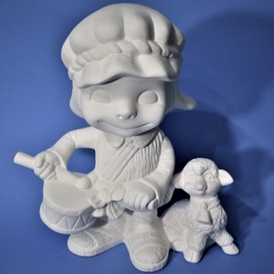 Shepherd Figurine Ready to Paint. Atlantic Shepherd Mold U-painted ...
