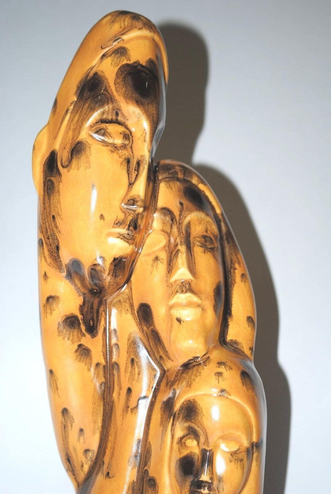 Family Statue.ceramic Statue.handmade Ceramic Decor.artistic Ceramic ...