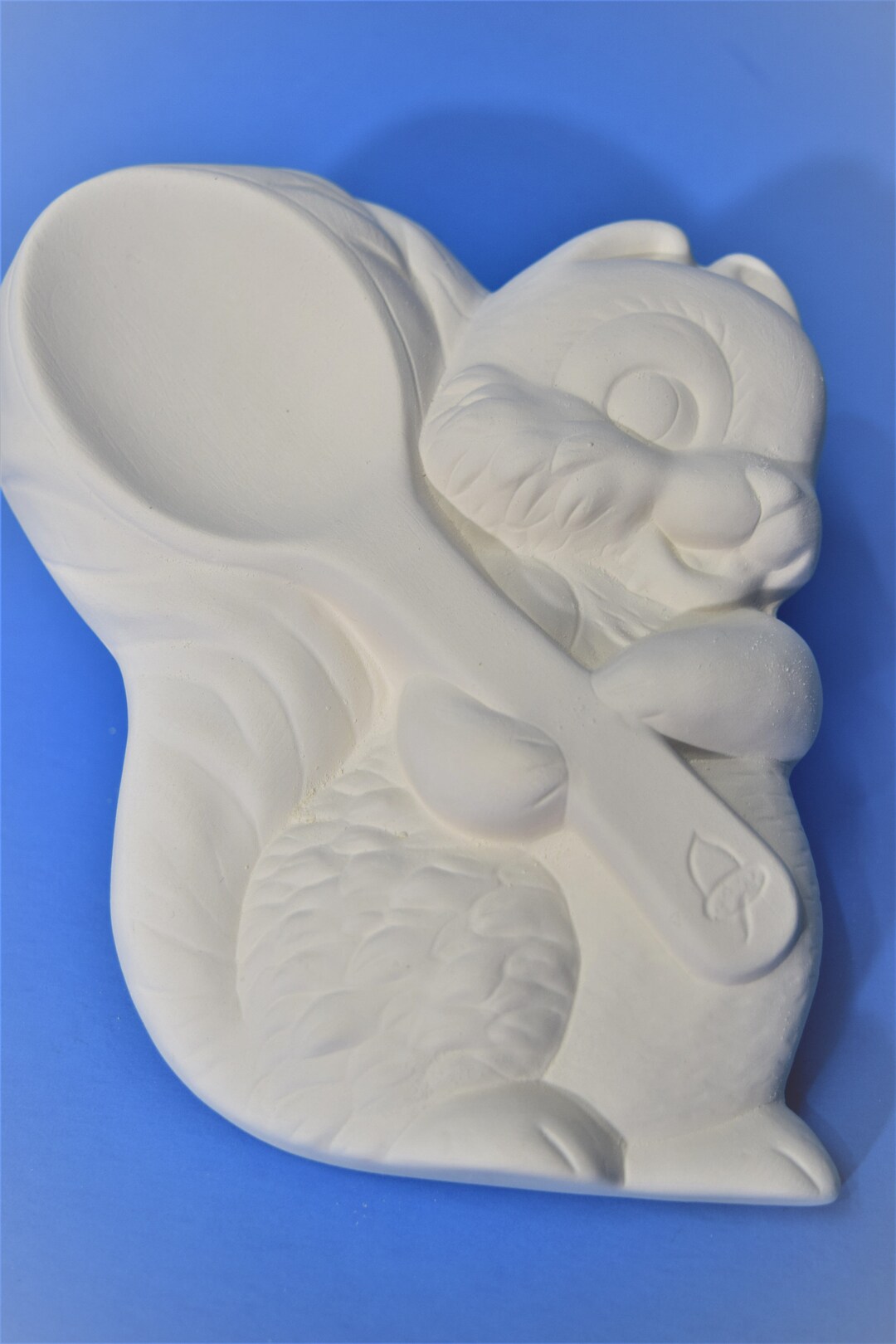 Spoon Rest Squirrel Ready to Paint.squirrel Ceramic Kitchen Decor ...