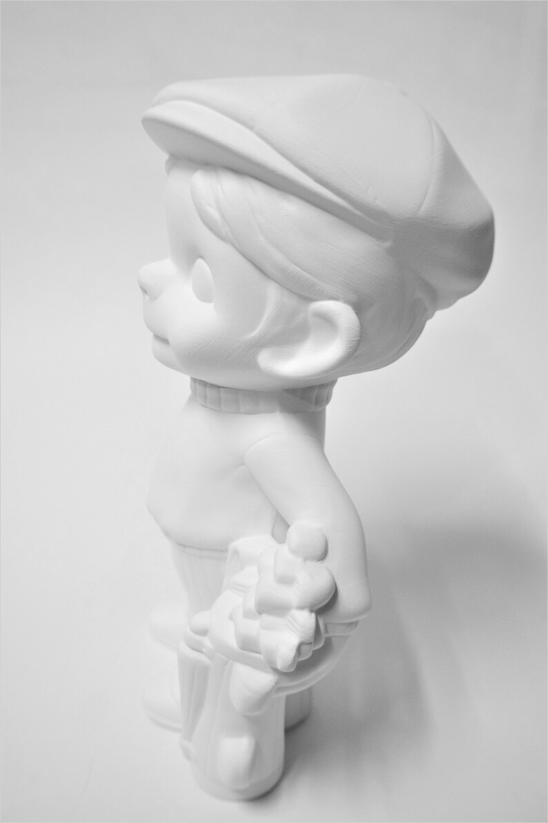 Atlantic Ceramic Mold Smiley Figurine.Ceramic Bisque Golfer | Etsy