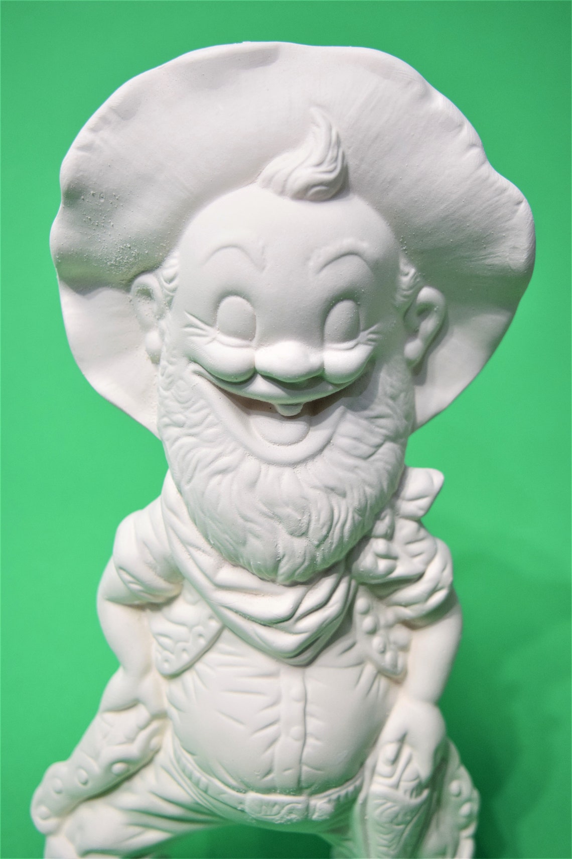 Pistol Pete Cartoon Ready to Paint.unpainted Ceramic Pistol Pete.u ...