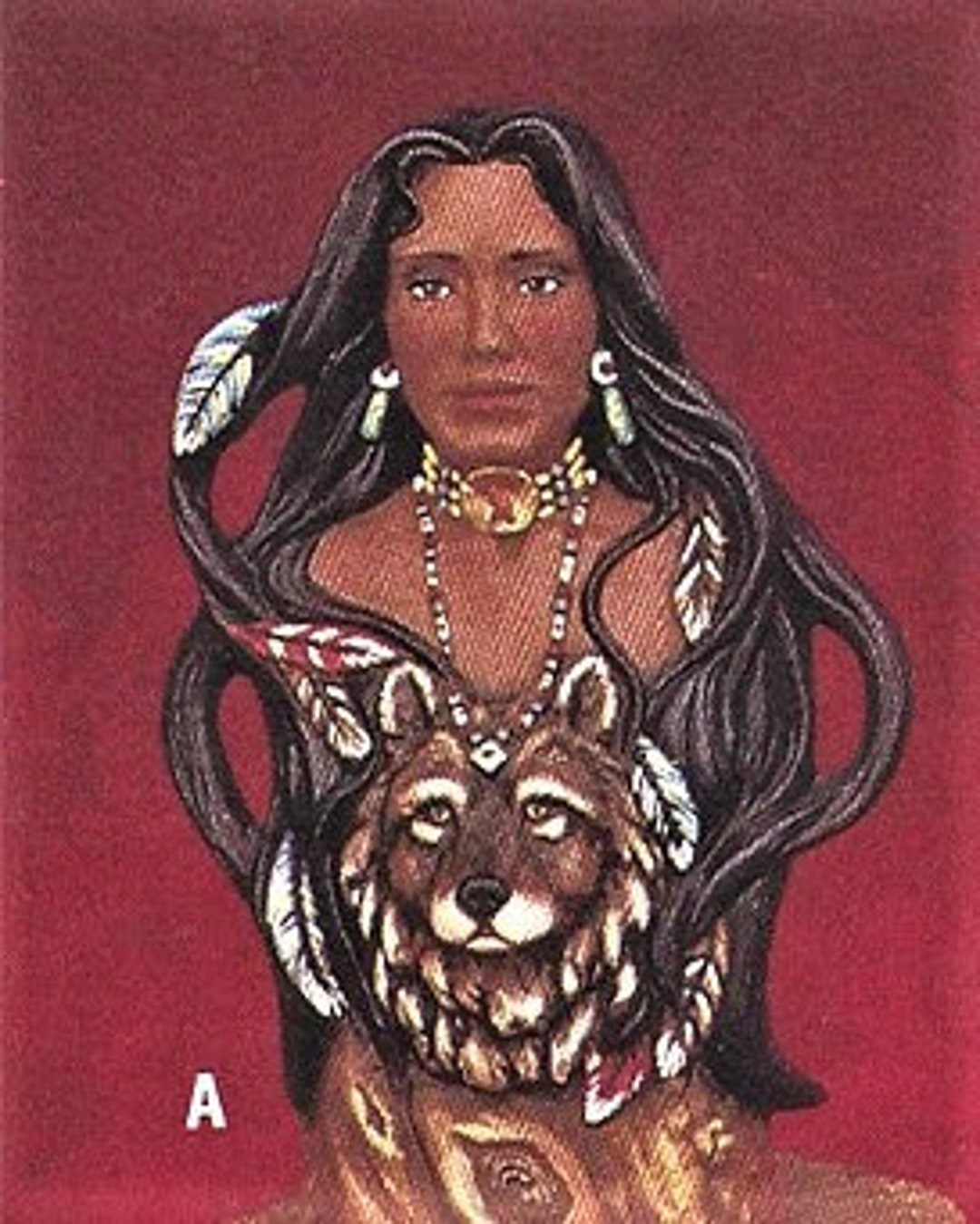 Native American Indian Woman Ceramic Statue. Ceramic Indian Women With ...