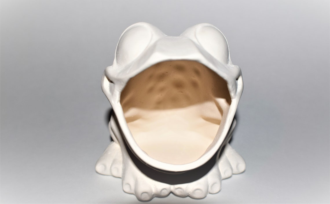 Frog.ceramic Frog.ready to Paint Frog.ceramic Bisque Frog. Bisque Paint ...