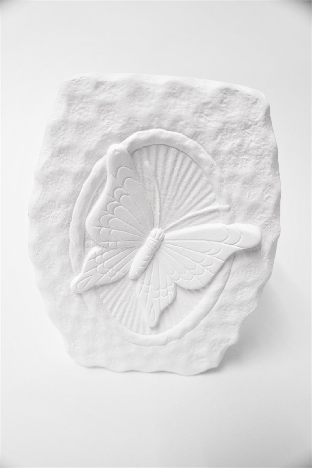 Butterfly Vase Ready to Paint.ceramic Bisque Unpainted Vase.butterfly ...