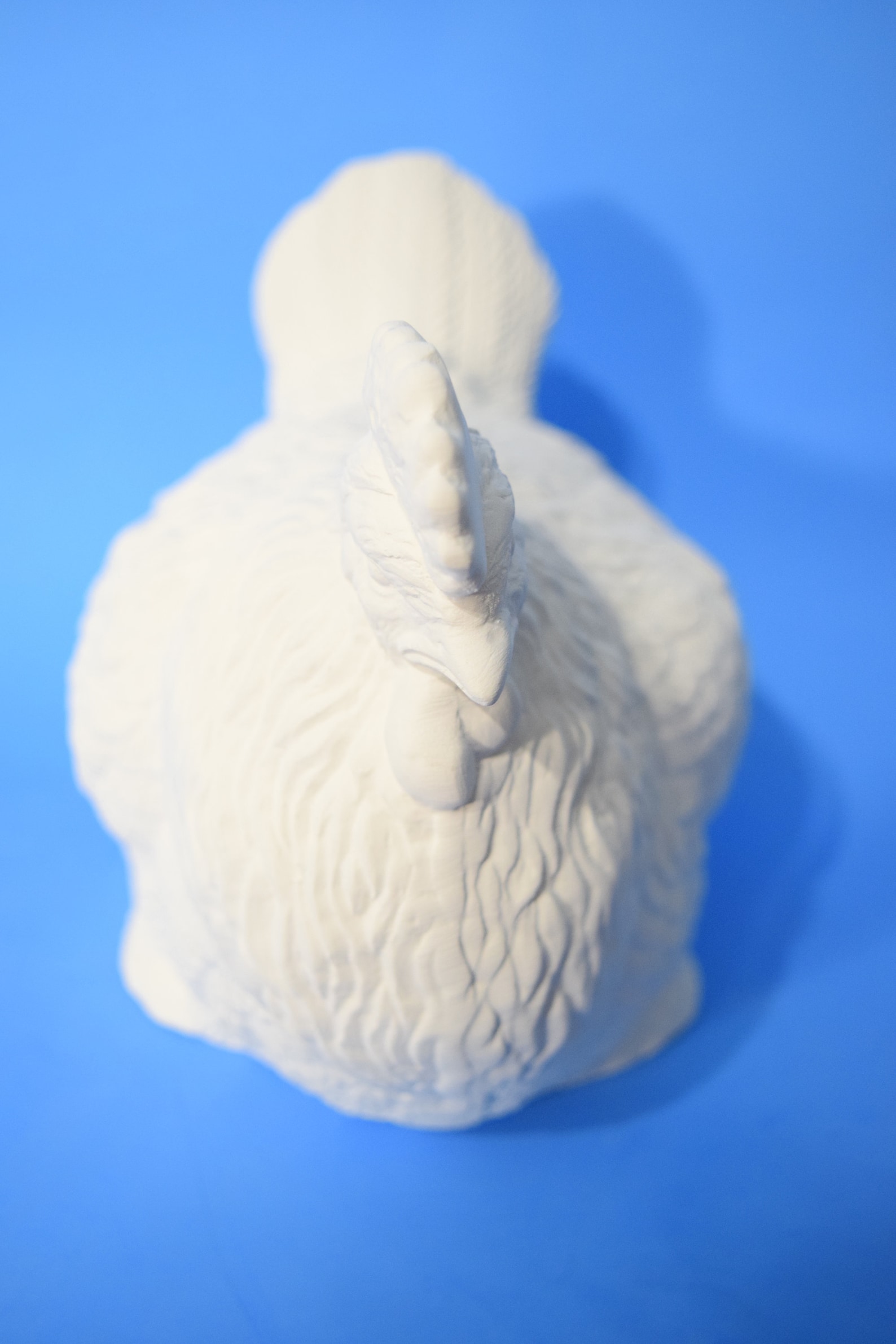 Hen Kitchen Figurine. Unfinished Ceramic Hen. Ceramic Bisque Hen. Large ...