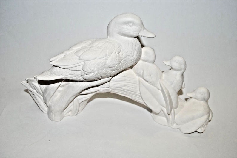 Duckling.Ready-To-Paint Ducks.Handmade Ceramic Ducks.Doc | Etsy