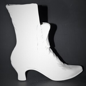 Victorian Boot Ready to Paint. Riverview Ceramics Mols.u-painted ...