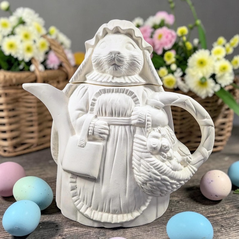 Ceramic Teapots Bunny - Etsy