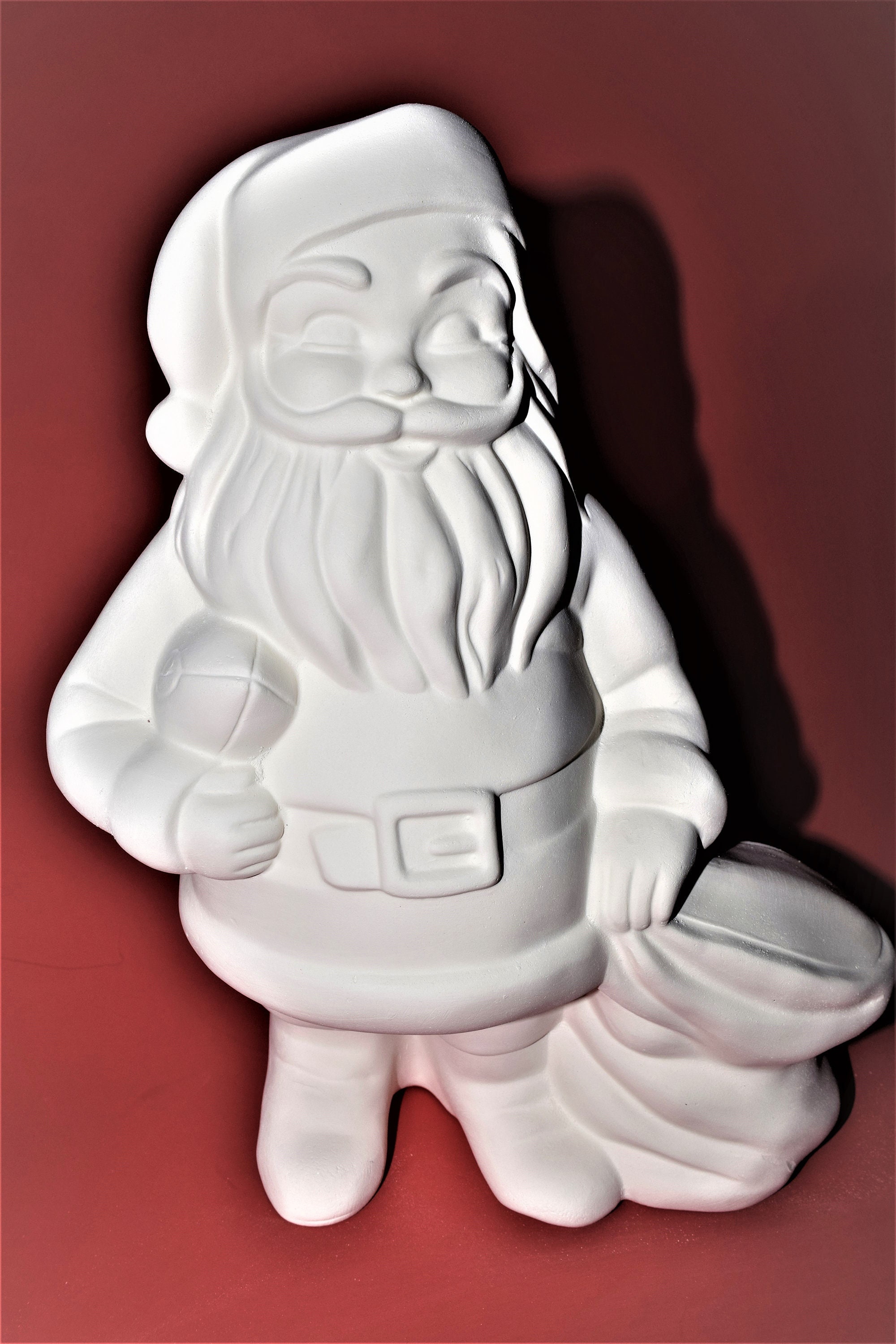 Ceramic Santa Claus .ready-to-paint Santa Claus. Ceramic - Etsy