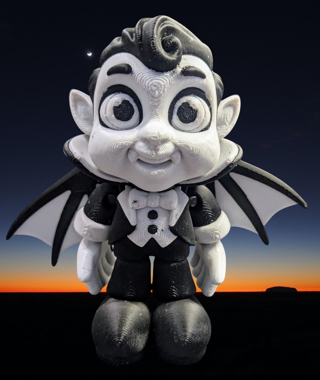 3D Printed Vampire. Little Vad Vampire. Articulated Toys.3d Print ...