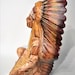 Ceramic Indian Chief.handmade Indian Chief.indian Chief Ceramic ...