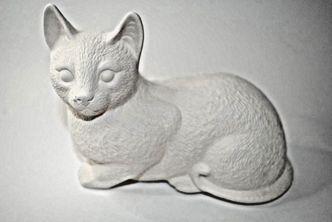 Cat.ceramis Cat.ceramic Bisque Cat.ready- To- Paint Cat.little Ceramic ...