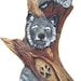 Ceramic Bisque.wolf.wolf Bisque.ceramic Bisque Ceramic Wolf.wolf Head ...