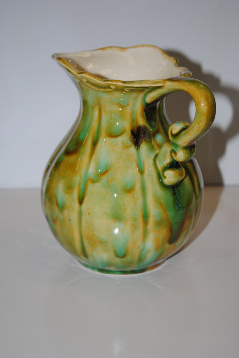 Ceramic Water Pitcher.milk Ceramic Pitcher.cream Pitcher.hand - Etsy